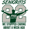 T-Shirt Design - Senioritis (cool-78t3)