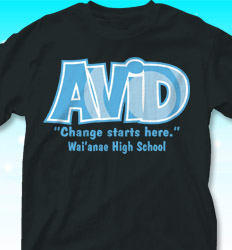 AVID T-Shirt Designs: New Designs for AVID Program Tees
