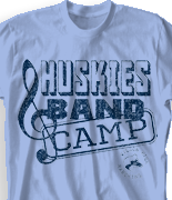 Band Camp T-Shirts - Cool Marching Band Camp Designs. FREE Shipping