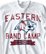 Band Camp T-Shirts - Cool Marching Band Camp Designs. FREE Shipping