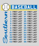 Baseball T-Shirt Designs for Your Team - Cool Custom Baseball Tees ...