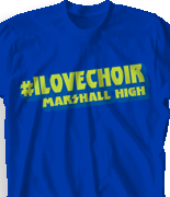 Choir-Chorus T-Shirts - Cool Choir Event T-Shirt Designs. FREE Shipping