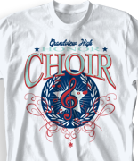 Choir-Chorus T-Shirts - Cool Choir Event T-Shirt Designs. FREE Shipping