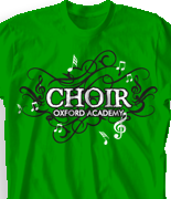 Choir-Chorus T-Shirts - Cool Choir Event T-Shirt Designs. FREE Shipping