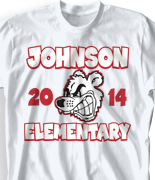 Elementary School T-Shirt Designs - Cool Custom Elementary T Shirts ...