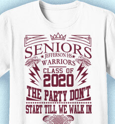Senior Class Shirts: View 72 NEW Design Ideas (updated for 2020) Order Now