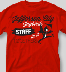 Custom School Staff Shirt Design Ideas - IZA Design