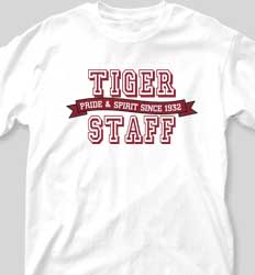 Custom School Staff Shirt Design Ideas - IZA Design
