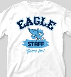 Custom School Staff Shirt Design Ideas - IZA Design