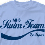 Swim Team T-Shirts - Cool Swimming Team Shirt Designs - All Original Tees