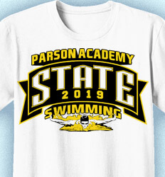 Swim Team T-Shirts: View 52 NEW Swimming Design Ideas. Order w/ FREE ...